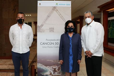AEI Noticias Presentan Cancún 50 años Una visión cartográfica