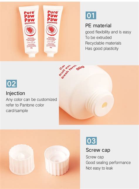 China 50ml Skincare Container Ointment Tube Manufacturers And Suppliers