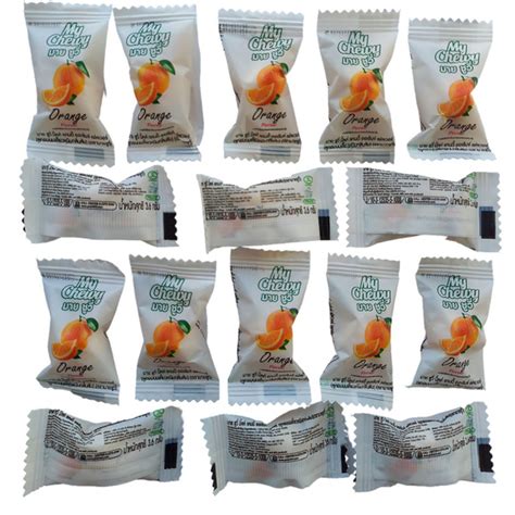 Характеристики 100 грамм Конфеты My Chewy Milk Candy Апельсин новинка 2024 года Тайские