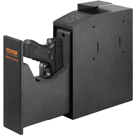 Vevor Mounted Gun Safe For Pistols Biometric Gun Safe 3 Access Ways 1