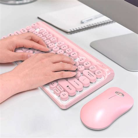 Multi Device Bluetooth Wireless Keyboard And Mouse Grandado