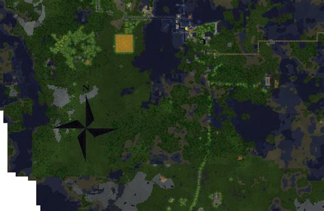 Compass Rose Minecraft Map