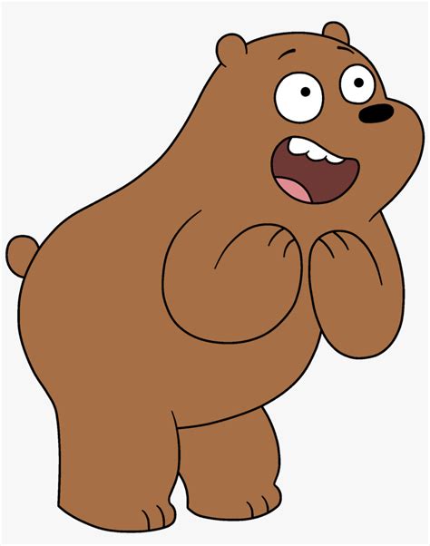 Grizzly Bear We Bare Bears Grizz Png 350x424 Png Download Pngkit