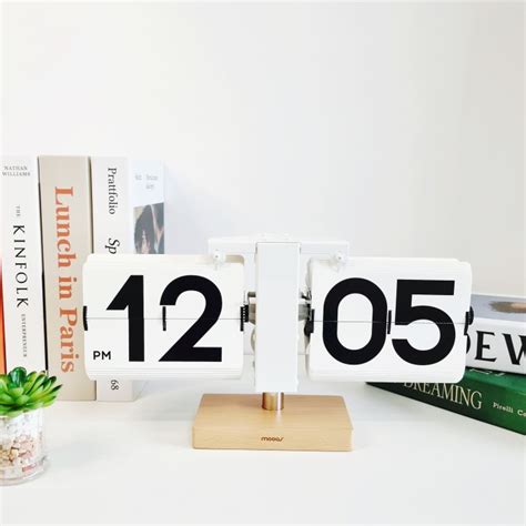 탁상시계 플립 인테리어시계 집들이 신혼집 선물 추천 무아스 네이버 블로그