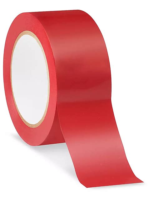 Uline Industrial Vinyl Safety Tape 2 X 36 Yds Red S 385 Uline
