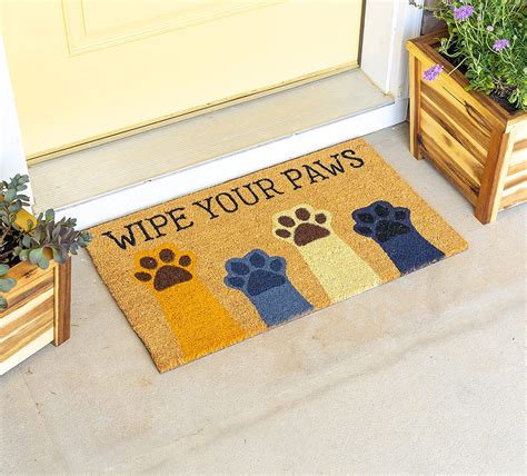 Indoor Outdoor Mats Merry Christmas Red Lattice Elk Vintage Burlap