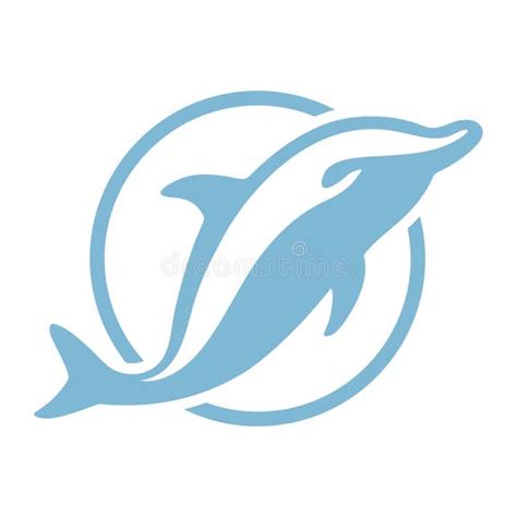 Dolphin Symbol Stock Vector Illustration Of Vector 325985056
