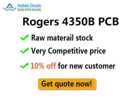 Rogers Pcb Supplier Andwin Circuits