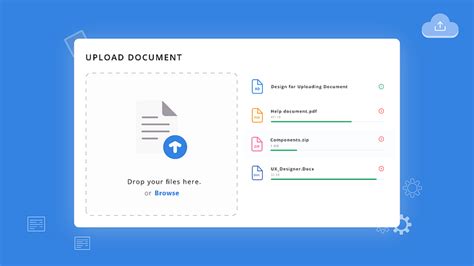 Upload Multiple Documents Day31 Dailyui By Shilpa Gupta On Dribbble