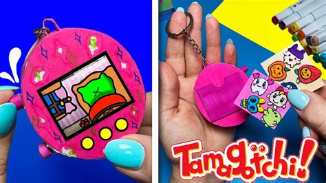 ТАМАГОЧИ из БУМАГИ Своими руками Diy Paper Tamagochi Youtube