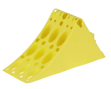 Klin pod koło przyczepy zółty PVC mm Lokhen Agromex