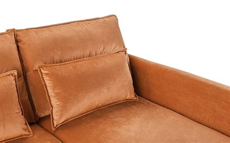 Rust Colored Leather Sectional Sofa Baci Living Room Rust Colored Leather Sectional Sofa Baci Living Room