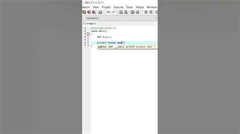 Swapping Using Two Variables Coding Codecraftcpro Shorts Youtubeshorts Youtube