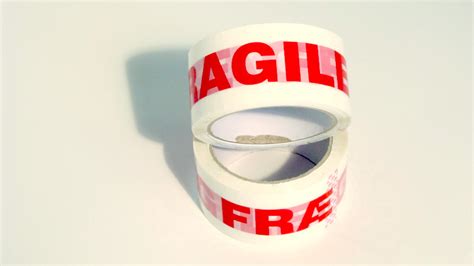 Tape Fragile Mid Wales Storage
