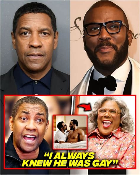 VIDEO Denzel Washington Responds To Tyler Perry Coming Out As G Y