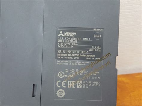 Cửa Hàng Vật Tư Tự Động Hóa Hcmmô Đun Ngõ Ra Analog Plc Mitsubishi Q62dan