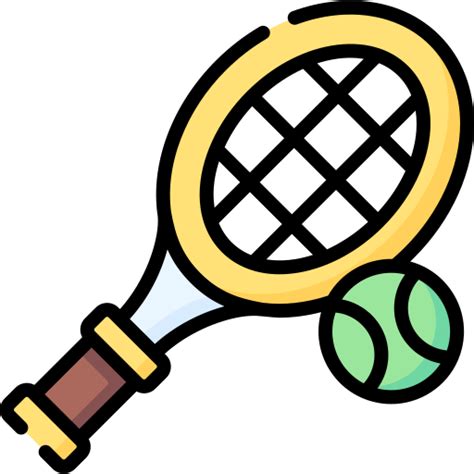 Special Lineal Color Racket Icon