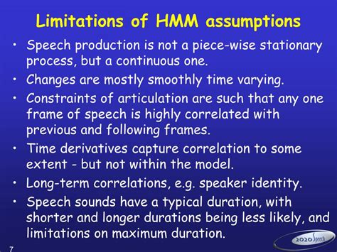 Ppt Segmental Hmms Modelling Dynamics And Underlying Structure For