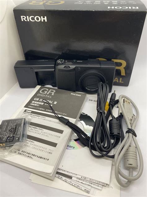 【中古】ricoh Gr Digital Iii 美品 総シャッター回数 101回 メルカリ