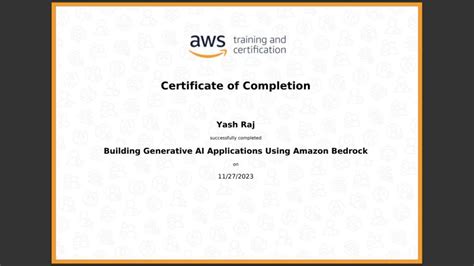 yash raj on linkedin aws awscertified amazon generatieveai