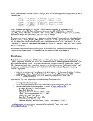 Programming Using Opengl In Visual C Pdf