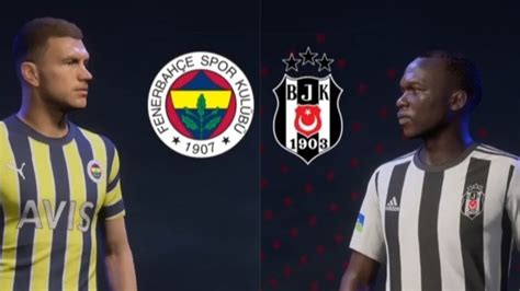 FenerbahÇe And BeŞİktaŞ Yenİ Transferlerle Derbİ Fifa 23 Youtube