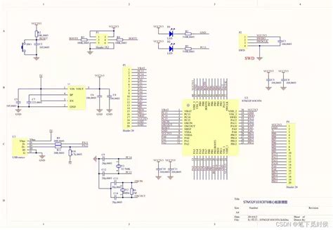 【stm32】标准库 菜鸟入门教程（1）初识最小系统stm32最小系统 Csdn博客
