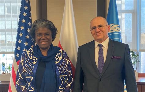 Ambassador Linda Thomas Greenfield On Twitter Great To Meet 🇵🇱 Fm