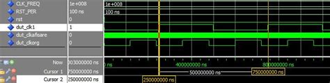 vhdl clock divider simulation stack overflow