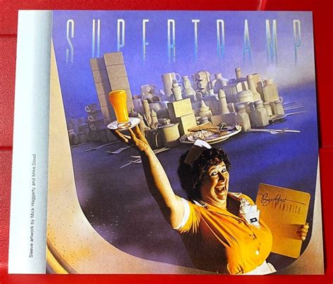 Supertramp Breakfast In America Album Cover Art Picture Print 55 X