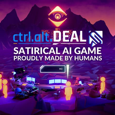 ctrl alt deal satirical ai game proudly made by humans overclockers uk
