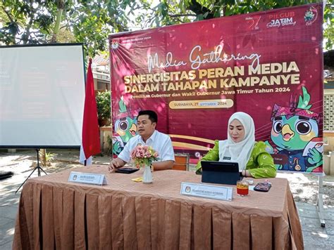 KPU Jatim Fasilitasi Bahan Dan Alat Peraga Kampanye Pilgub 2024