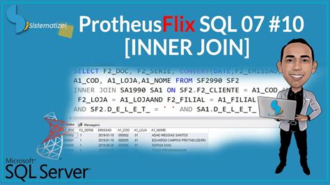 ProtheusFlix SQL 7 10 INNER JOIN YouTube