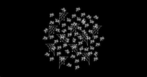 Spiders Seamless Sticker Teepublic
