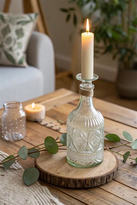 18 Creative Cut Glass Bottle Craft Ideas