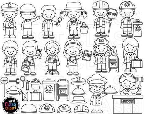 Work Clipart Black And White