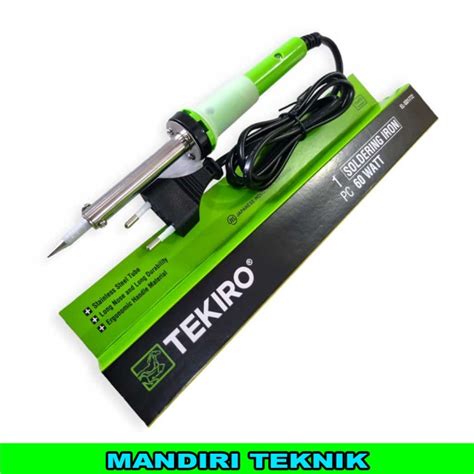 Jual TEKIRO Solder Listrik 60 Watt Soldering Iron EL SD 1772 Kab