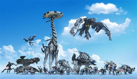 Machines Art Horizon Zero Dawn Art Gallery Horizon Zero Dawn