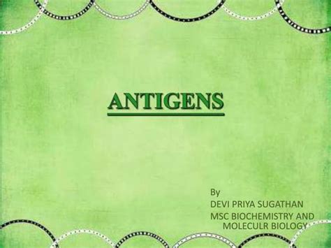 Antigen Ppt