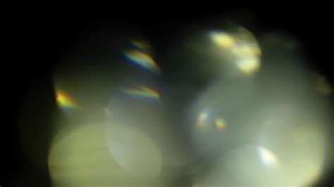 Multicolored Light Leaks 4k Footage On Black Background Stylizing Video Transitions Bokeh
