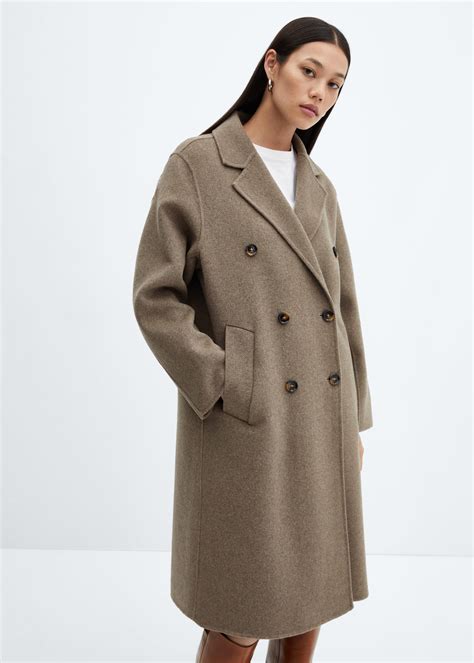 Handmade Oversized Wool Coat Women Mango Usa