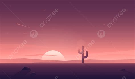 사막 풍경 그림 벡터 삽화 풍경 그림 풍경 Png 일러스트 및 벡터 에 대한 무료 다운로드 Pngtree