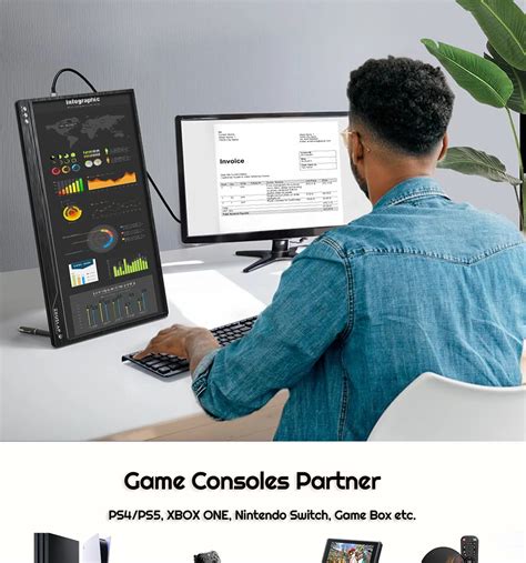 Buy Zeuslap P15AT 15 6inch Touch Portable Monitor 1920 1080P FHD IPS