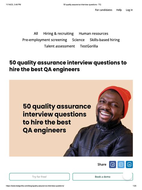 Test Gorilla Pdf