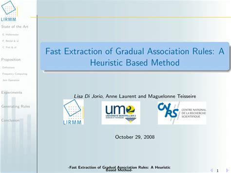 Pdf Fast Extraction Of Gradual Association Rules A Heuristic Based Method