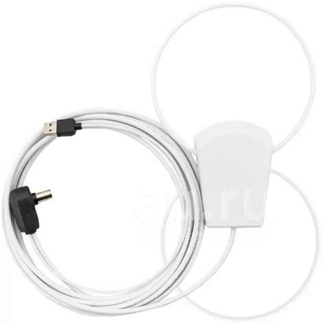 Антенна комнатная Волжанка активная цифровая ДМВ Dvb T2 Usb кабель 3м питание от Usb — купить в