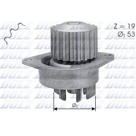 Pompe à eau Citroen Peugeot v v