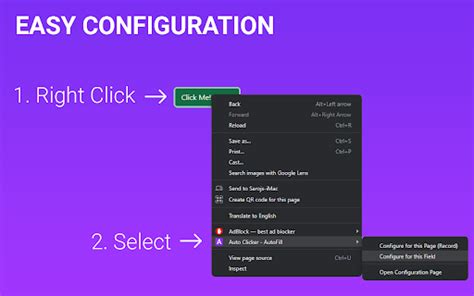 Auto Clicker Autofill Chrome Extension Automate Input Filling And Clicking