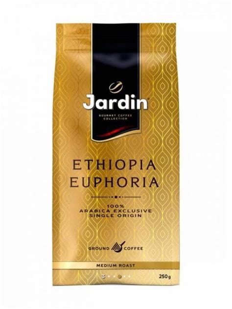 Кофе молотый Жардин Jardin Ethiopia Euphoria 250 грамм – цена, фото ...