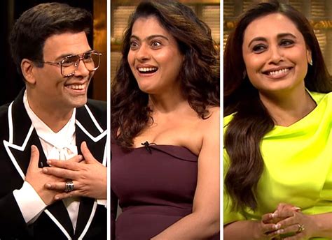 Koffee With Karan Promo Kajol FORGETS Rani Mukerji Had A Cameo In Kabhi Khushi Kabhie Gham